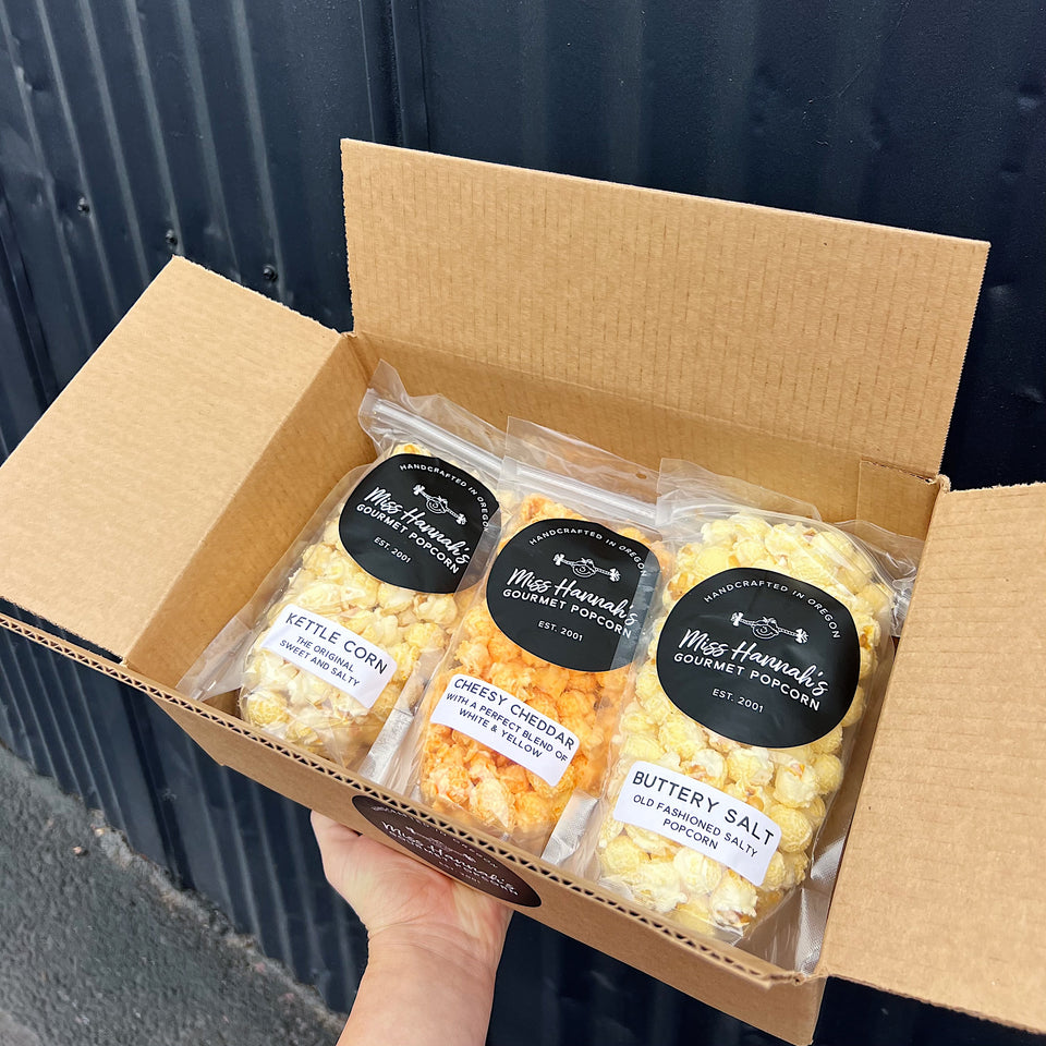 Shop All Popcorn – Miss Hannah's Gourmet Popcorn